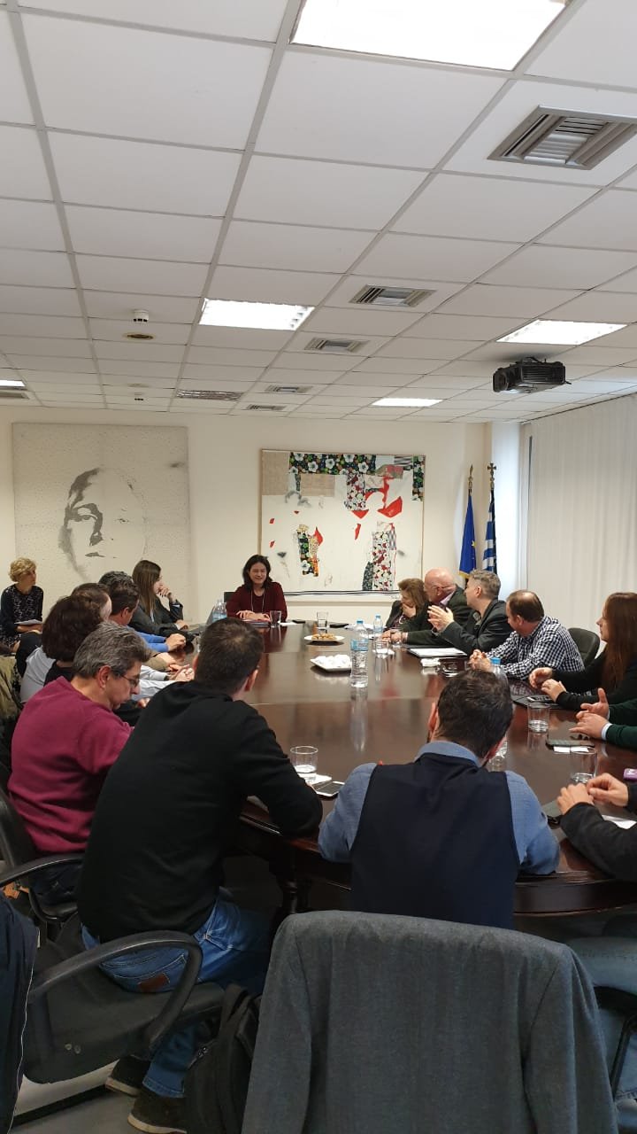 Συνάντηση της ηγεσίας του ΥΠΑΙΘ με το Δ.Σ. της ΟΙΕΛΕ
